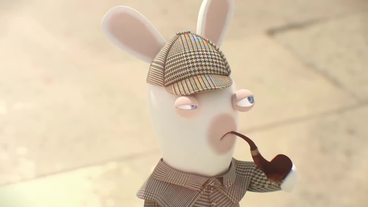 Rabbids - Sherlock Holmes - Coub