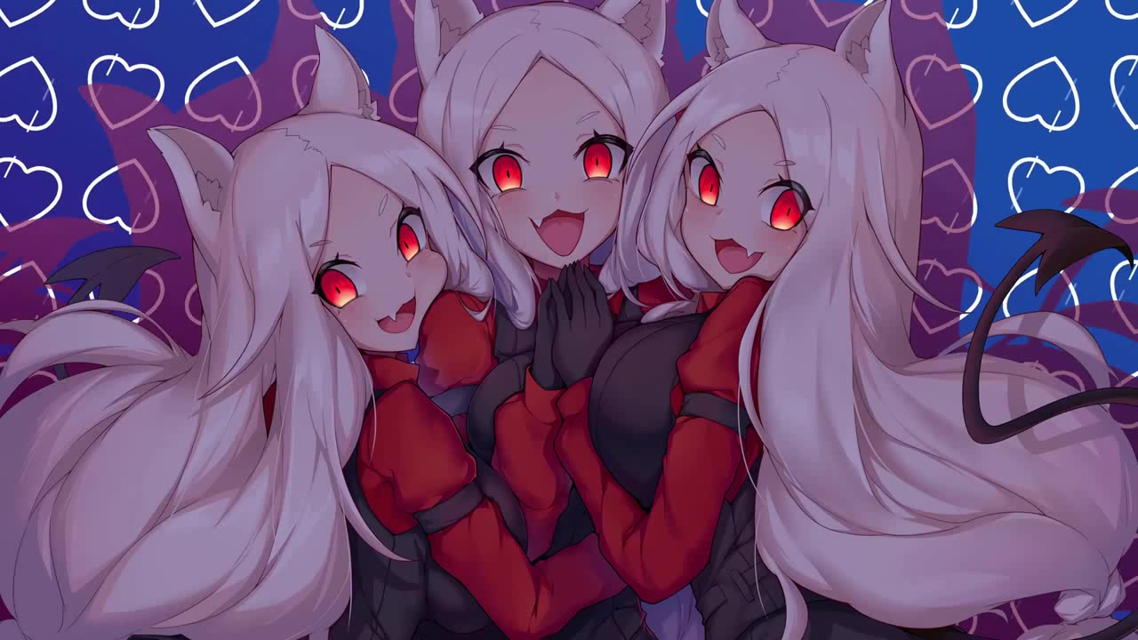 ASMR 💖 Helltaker 💖 Cerberus wants to play with You! - Coub