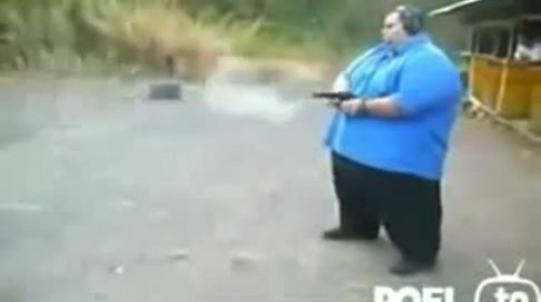 Terminator vs Fat - Coub