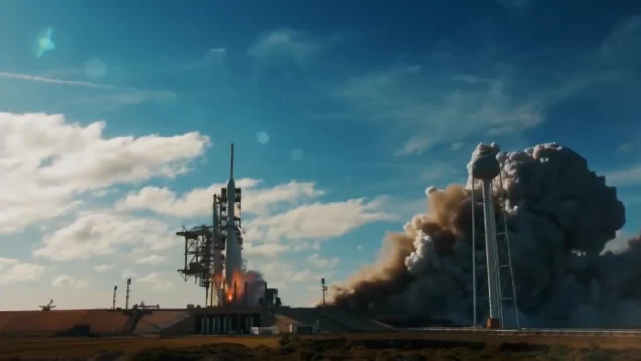 Falcon Heavy | Epic Launch - Coub