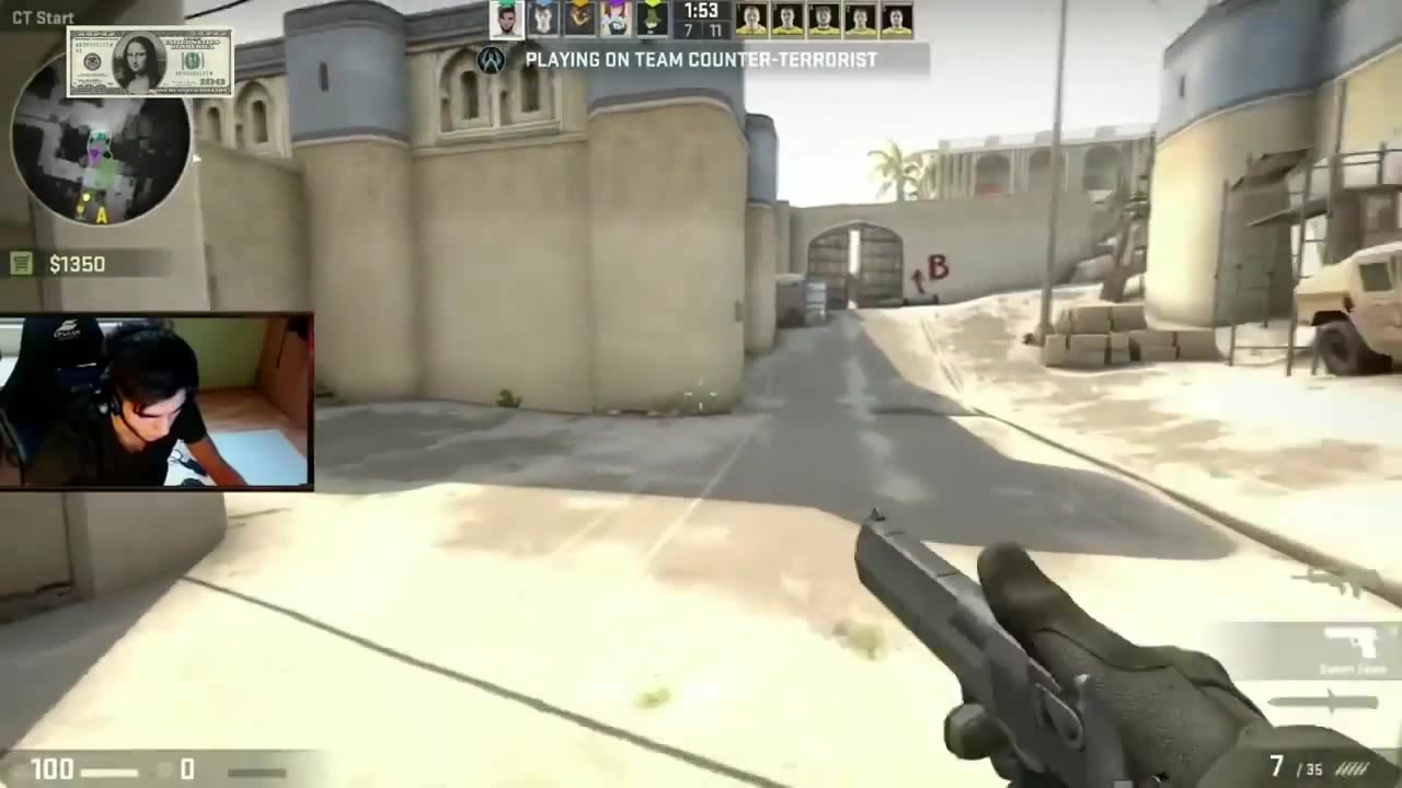 cs:go SCREAM one tap - Coub