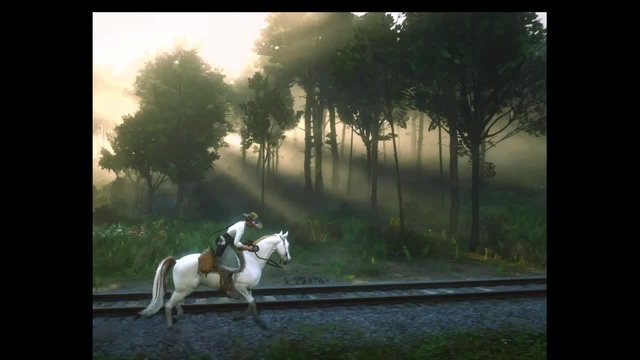 along the railroad - Coub