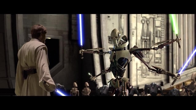 Obi-Wan vs General Grievous - "Hello There" Scene | Star Wars Revenge ...