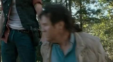 Юджин неистово грызет хрен Дуайта (The walking dead) - Coub