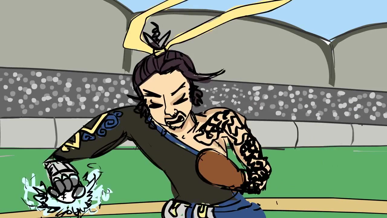 Genji and Hanzo Play Baseball - Coub