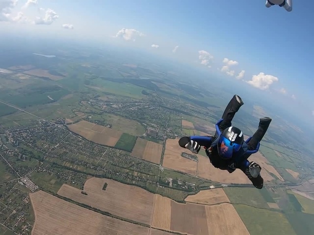 Formation Skydiving 2-way. Yet another relative work day v.2 - Coub