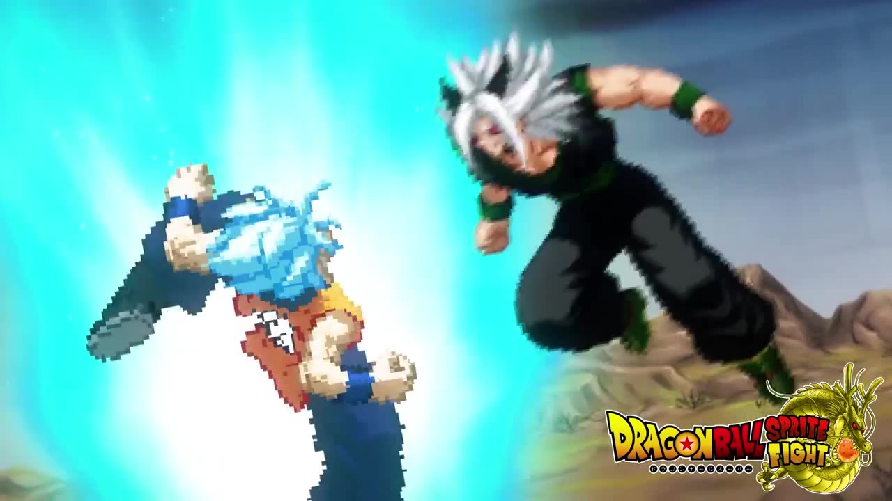 Dragon(☆)Ball Sprite Fight Opening #1: [Limit Break x Survivor] English ...
