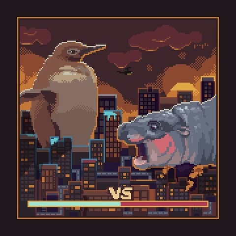 Pesto VS MooDeng - Coub