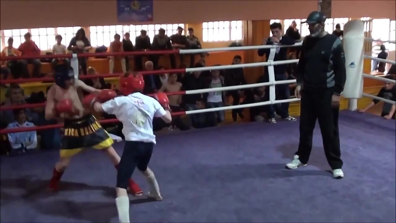 Khridoli fighter Vefkhvia Chincharauli - K1 K.O. - Coub