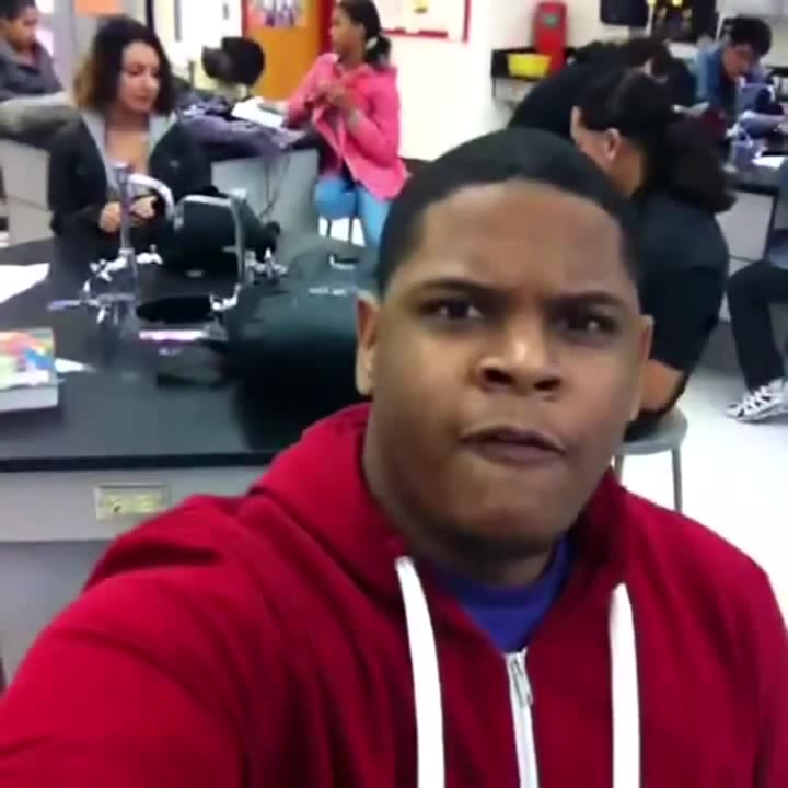 Black guy says "fuck" during class (Vine) - Coub