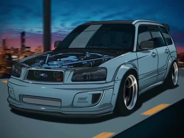 Subaru Forester Animation - Coub