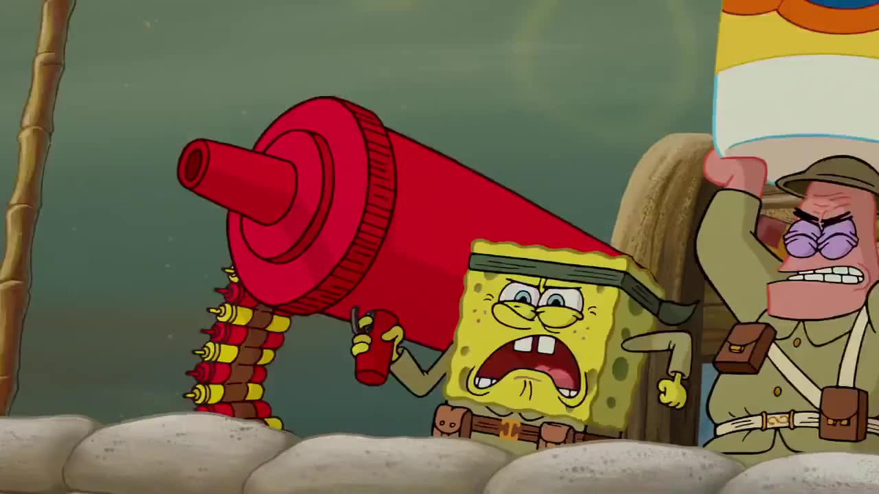 The Spongebob Movie Sponge Out Of Water Food Fight - Coub