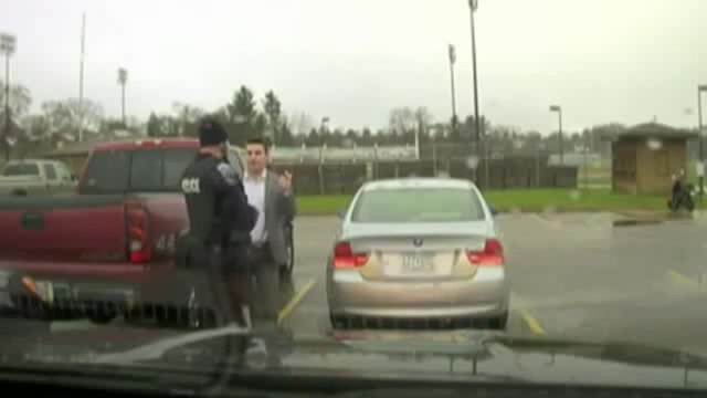 Cop Ties Necktie for Speeding Student - Coub