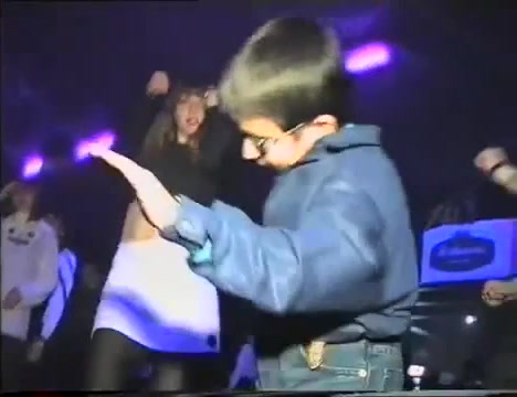 Russian gypsy kid dancing at club can't be bothered. 1997. - Coub