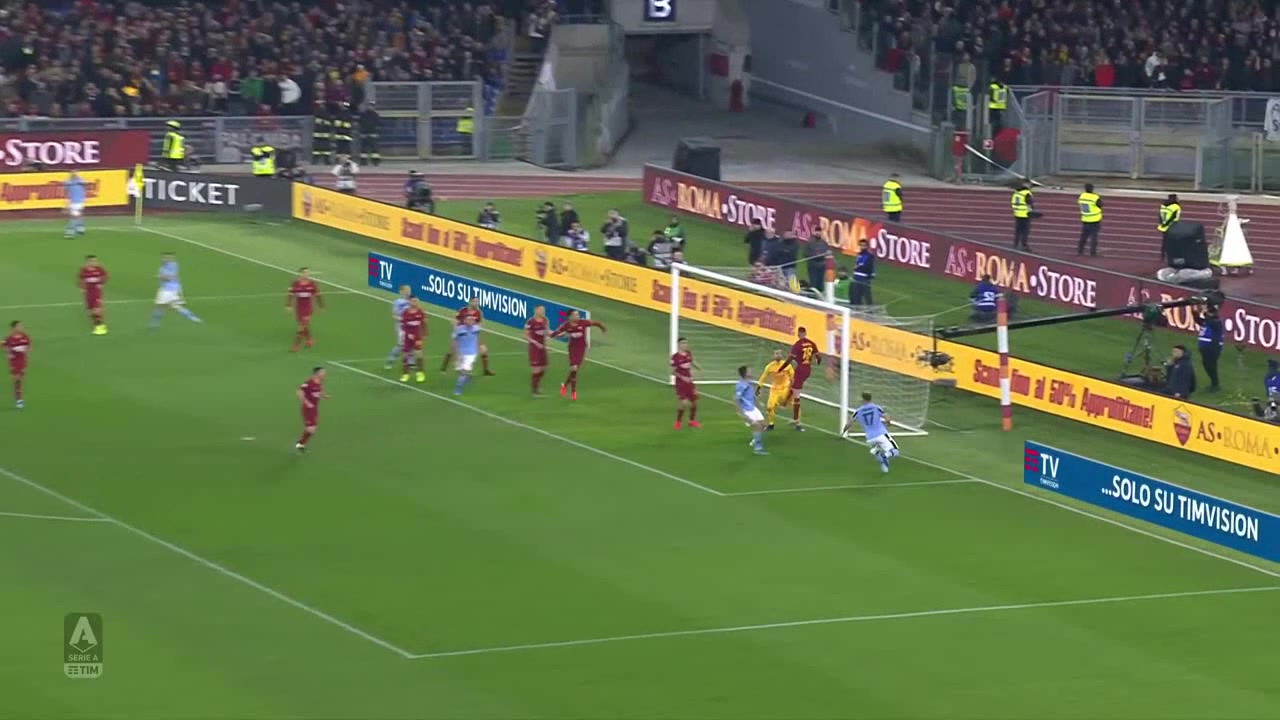 Roma 1-1 Lazio | Honours even in Rome derby! | Serie A TIM - Coub