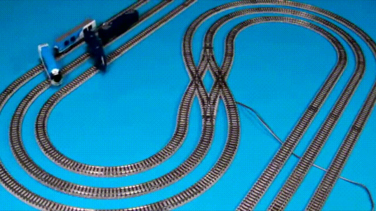 Toy train drift - Coub