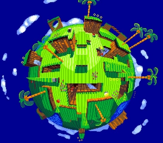 Emerald Hill Zone Globe - Coub