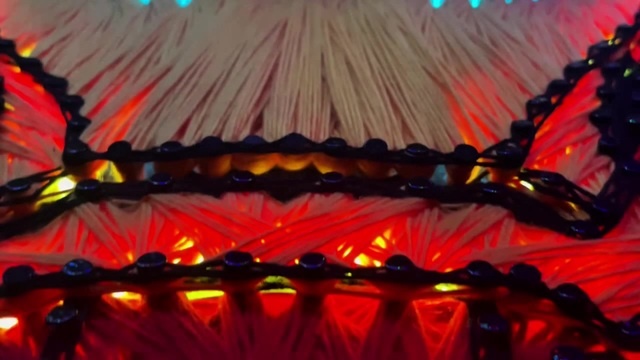 Iron Man Светящиеся картины из пряжи | J.M СтрингАрт №5 - Coub