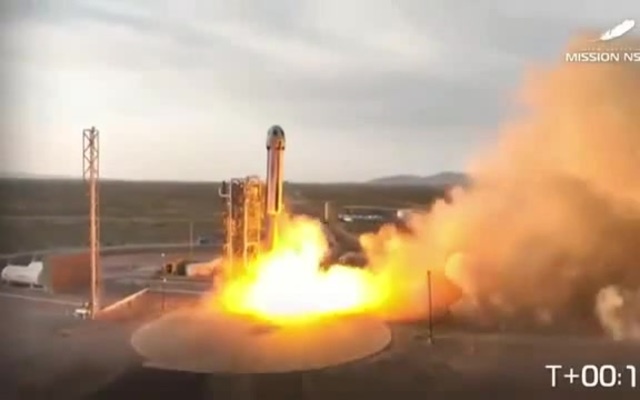 Blue Origin launches all-woman New "Dildo" Shepard... - Coub