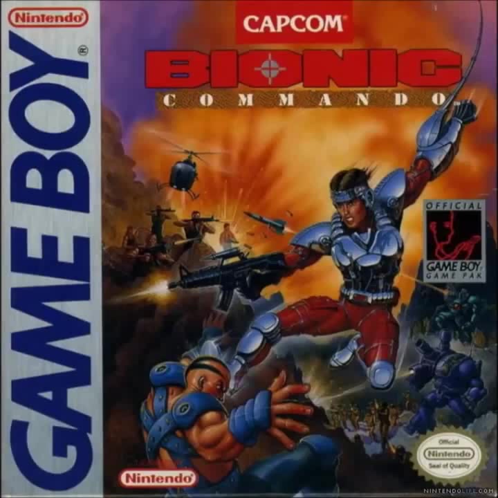Bionic Commando OST (Game Boy) - Area 7,12 & 16 - Coub