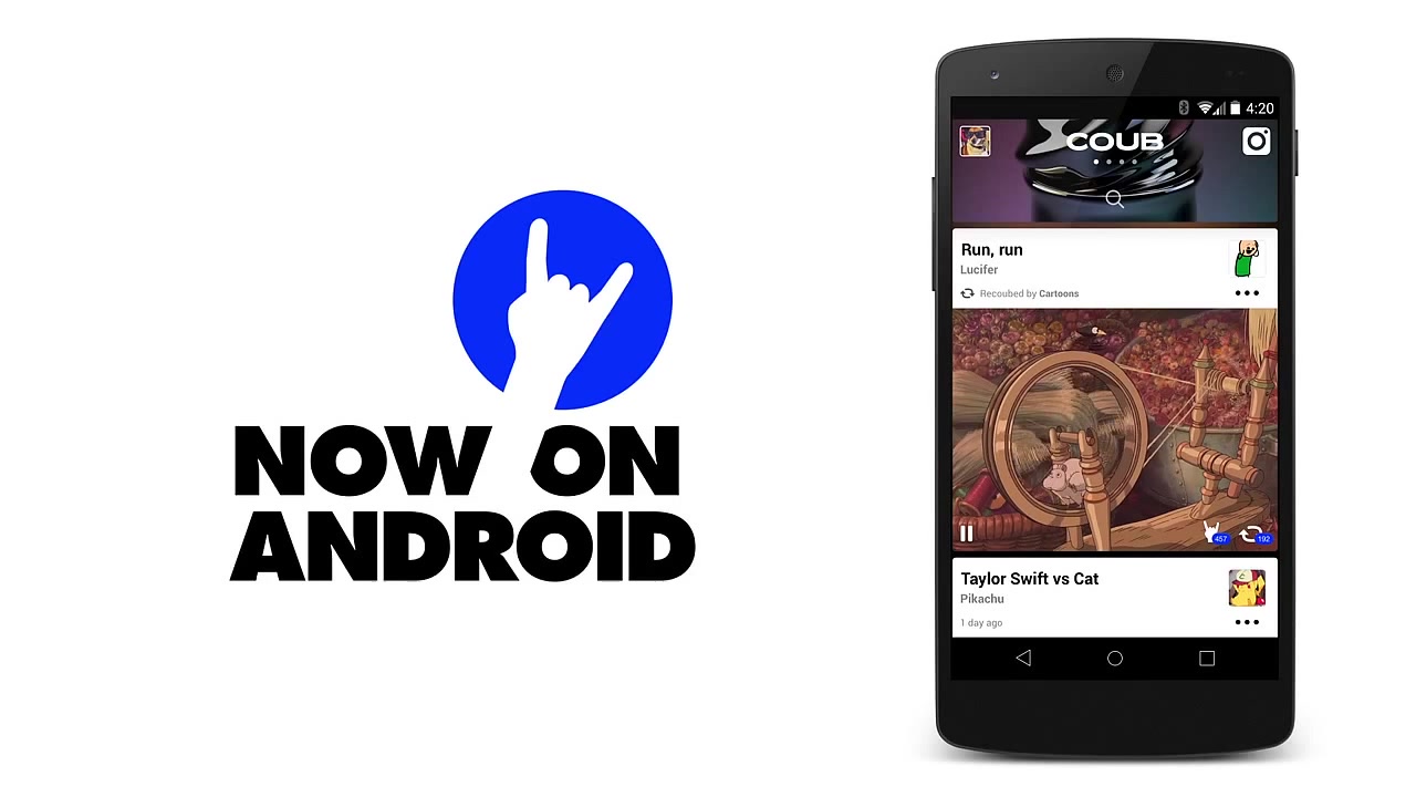 Now on Android. Have fun! - Coub