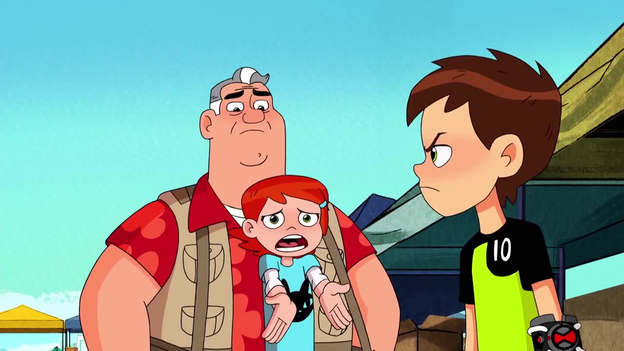 Ben 10 - "Freaky Gwen Ben" Clip - Body Switch - Coub