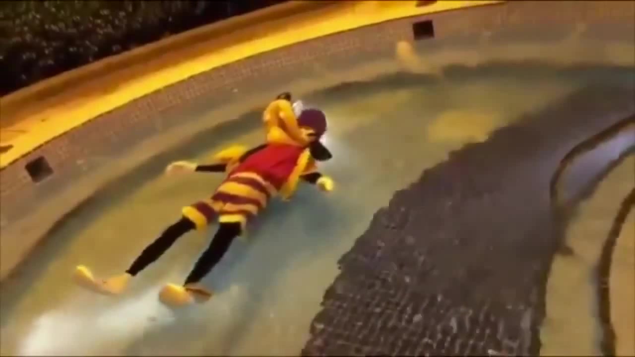 goofy in a pool - Coub