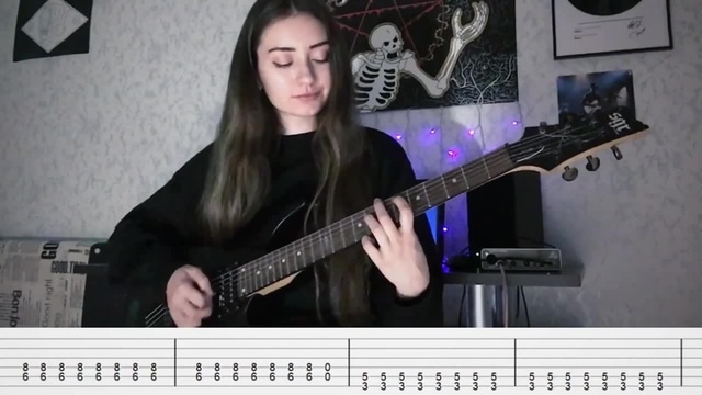 Mr. kitty - after dark (guitar cover with tabs) - Coub