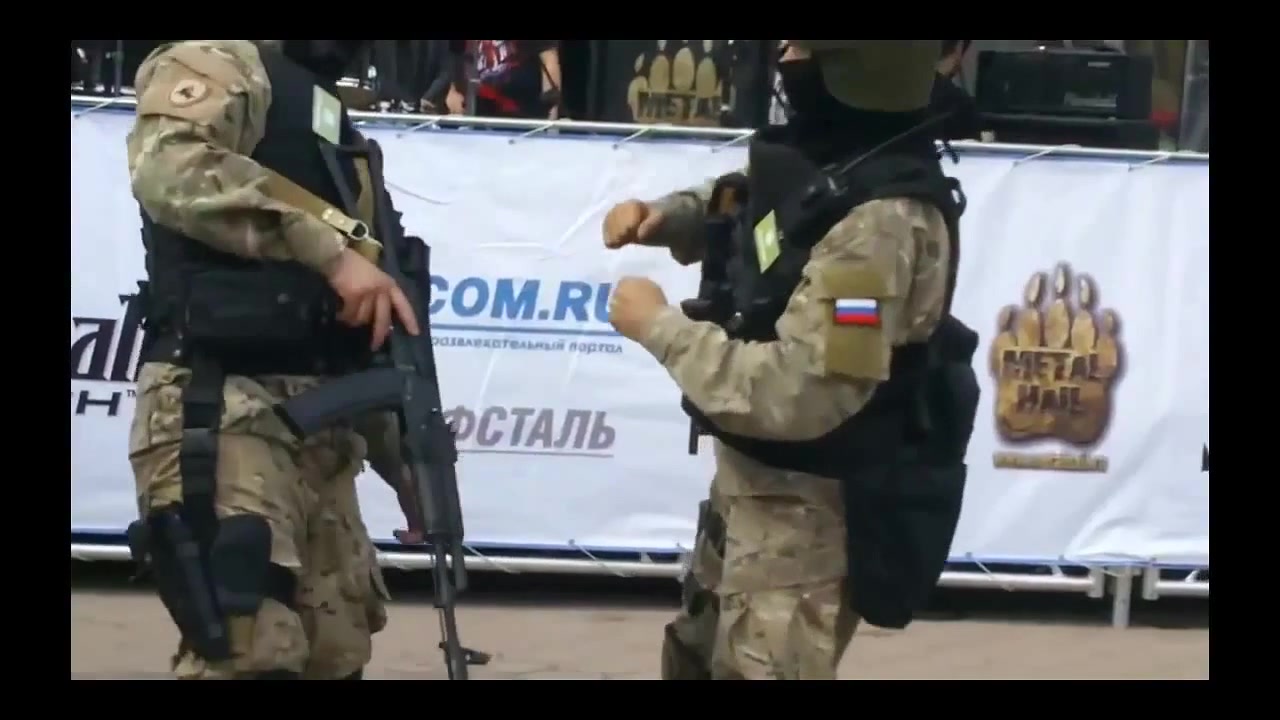 Spetsnaz dance part 2 - Coub