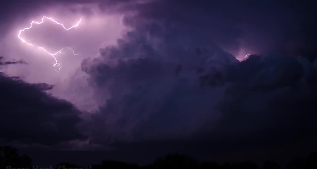 EPIC LIGHTNING STORMS in Tornado Alley!!! Time lapse cinematography - Coub