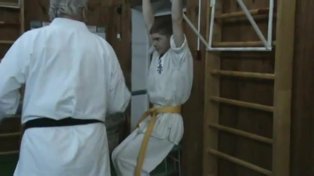 old Rocky is training russian boys - Coub