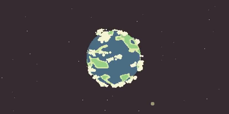 16-bit earth - Coub