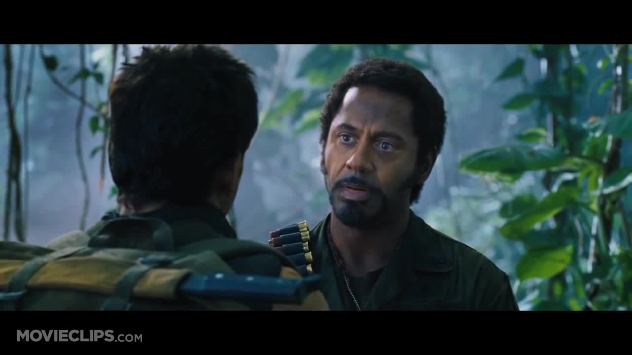 Tropic Thunder (5/10) Movie CLIP - Never Go Full Retard (2008) HD - Coub
