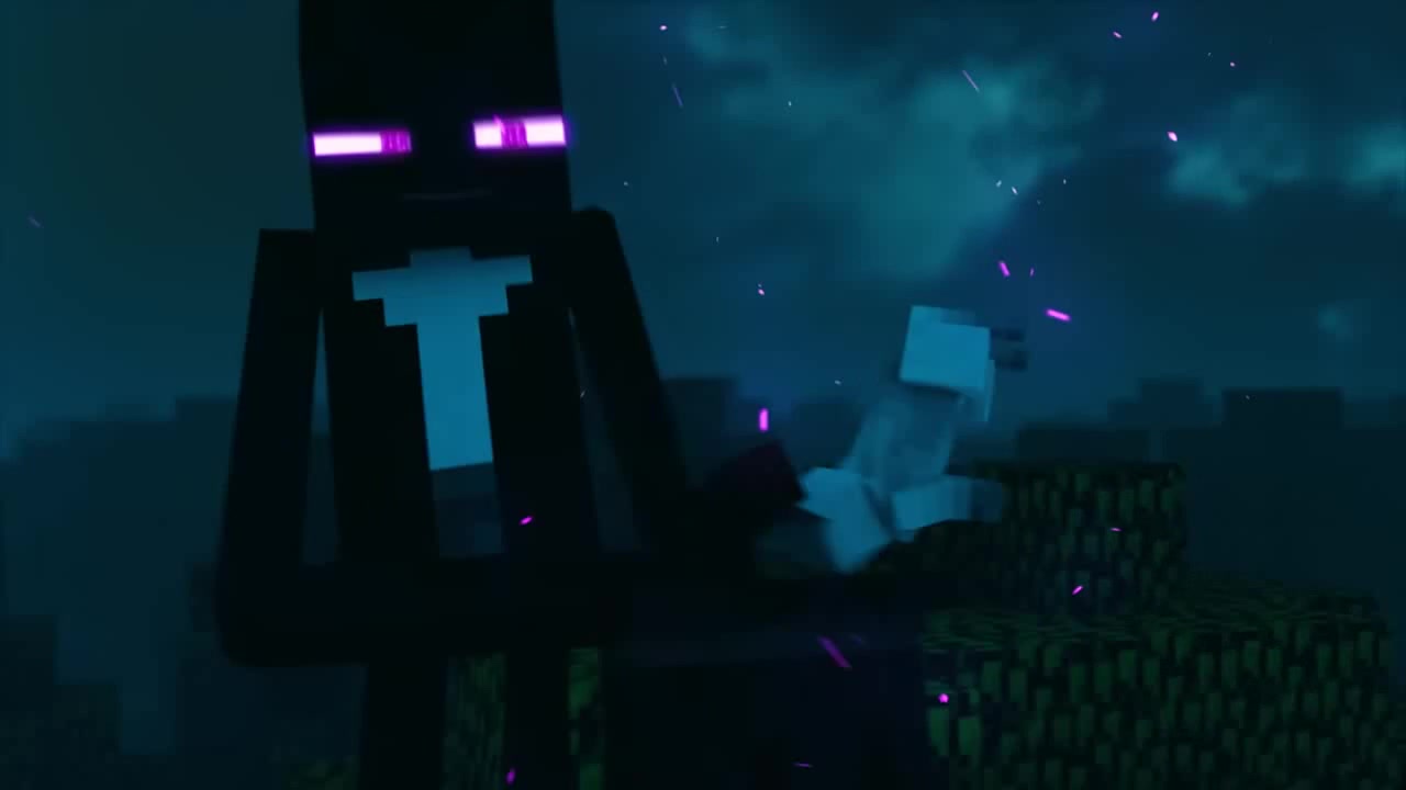 MINECRAFT ENDERMAN RAP | DAN BULL VERSION - Coub
