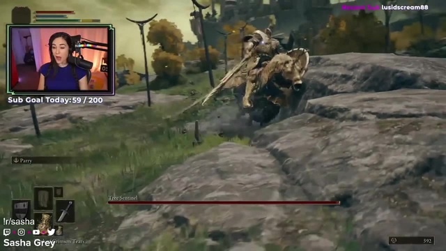 ELDEN RING MAKES SASHA GREY PLEASURE - Coub