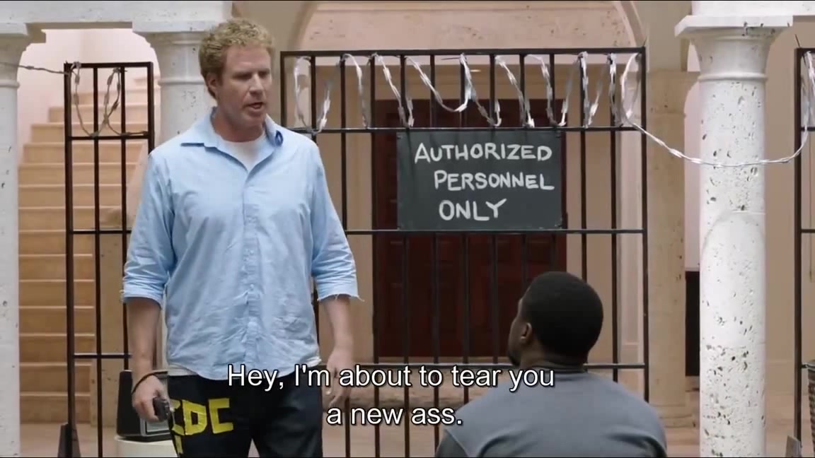 Get Hard - Trash Talk Scene HD (1080p) - Coub