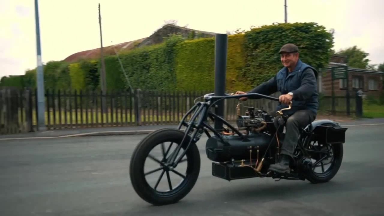 Coal Fired Steam Cycle - Unique Steam Powered Bike - Coub