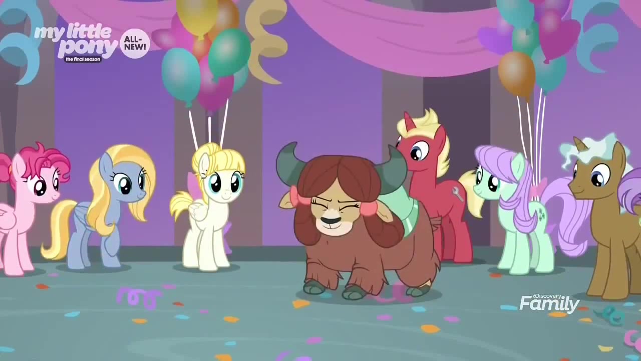 The Yakyakistan Stomp - My Little Pony (She's All Yak) - Coub