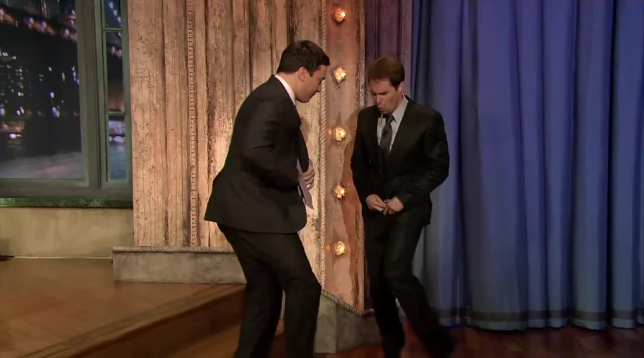 Sam Rockwell Dancing with Jimmy Fallon - Coub