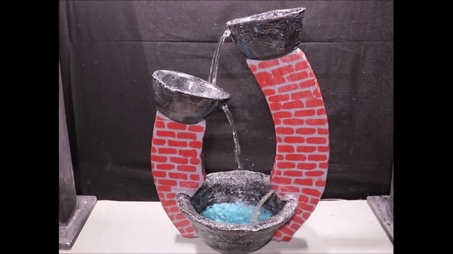 Muhteşem Masaüstü Su Şelalesi Nasıl Yapılır ? Amazing Cement Tabletop Water Fountain - Coub