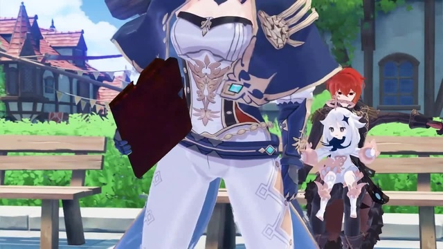 Projectile Dysfunction [Jean x Diluc] genshin impact - Coub