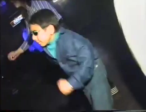 Russian gypsy kid dancing at club can't be bothered. 1997. - Coub