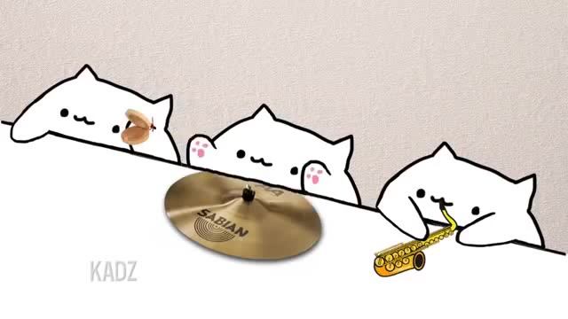 Bongo Cat - Epic Sax Guy - Coub