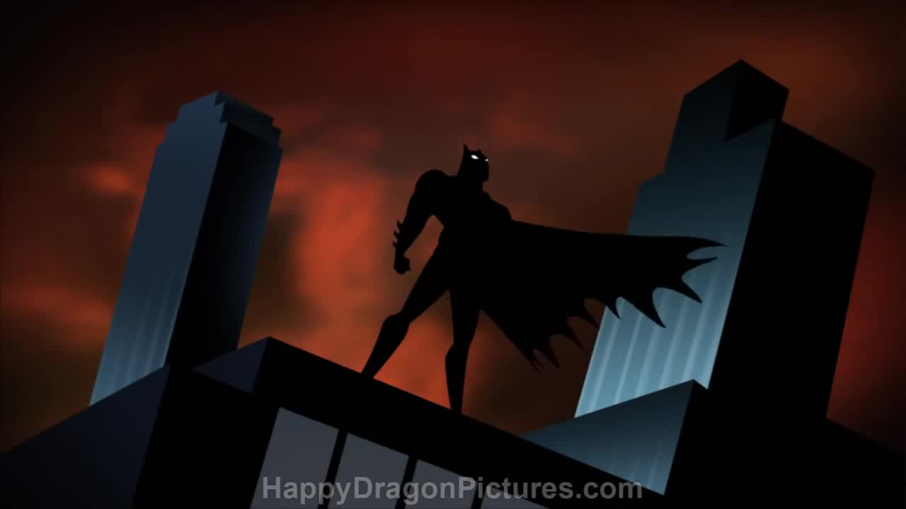Batman: The Animated Series Opening Theme (HD Remake) - Coub