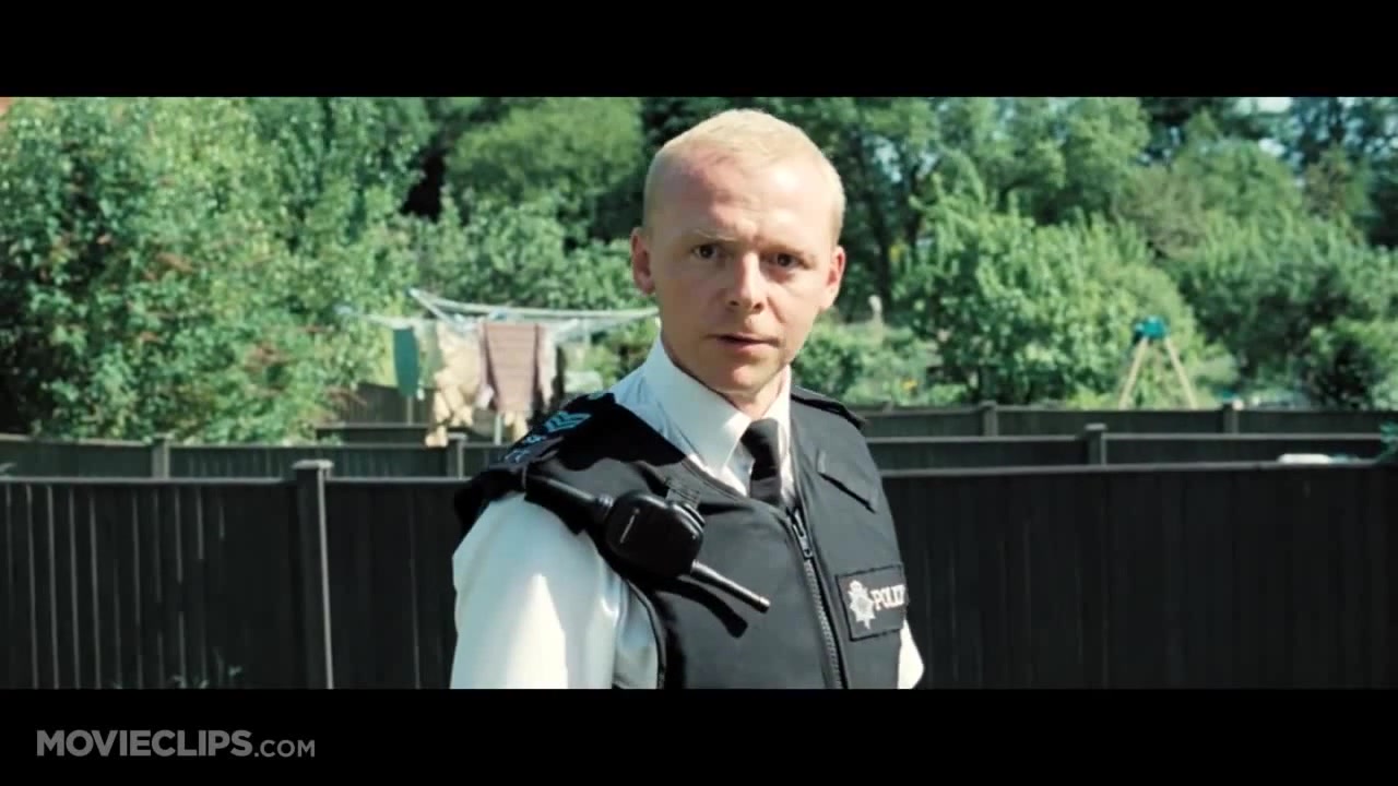 Hot Fuzz - Fence Jumping - Coub