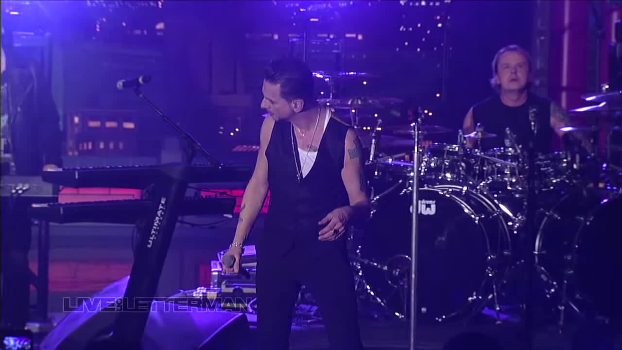 Depeche Mode - Personal Jesus (Live on Letterman) - Coub