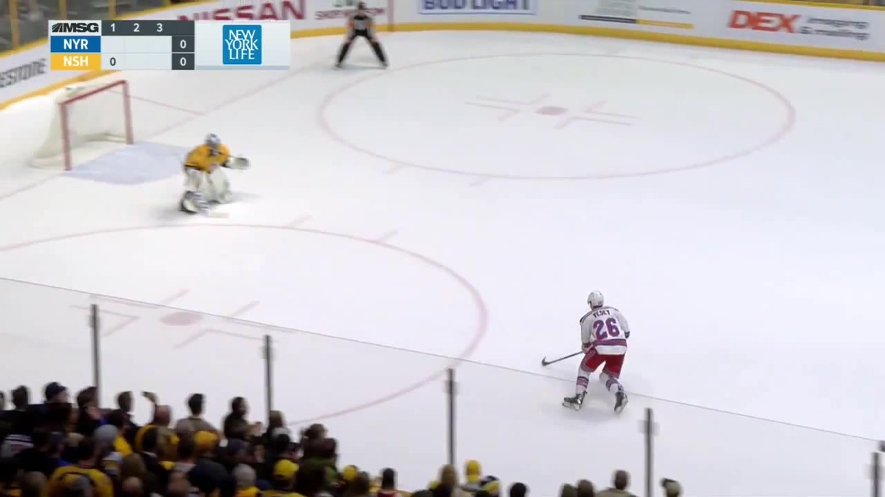 Jimmy Vesey shootout goal vs Nashville | 12/17/2016 [HD] - Coub