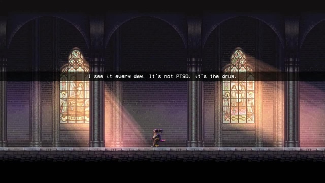 Katana ZERO - Church/Cathedral Scene в исполнении идущего к реке - Coub