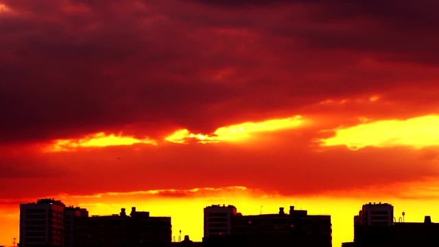 That melancholic city landscape #sunset - Coub