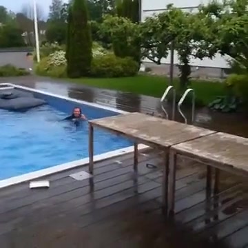 Pool crash! - Coub